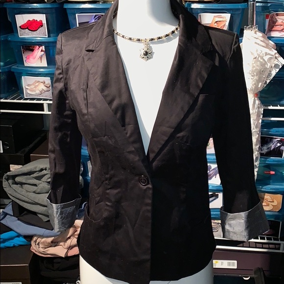 Body Central | Jackets & Coats | Black Body Central Blazer | Poshmark